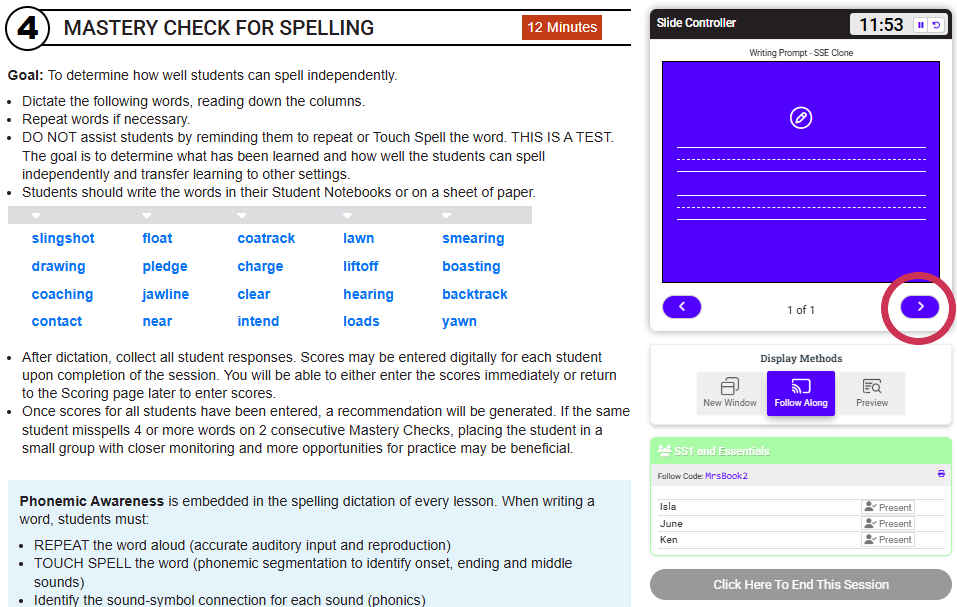 Mastery Checks (Essentials) – Sonday System